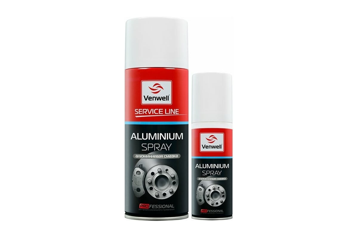 Алюминиевая смазка Venwell Aluminium Spray 400 мл VW-SL-049RU ...