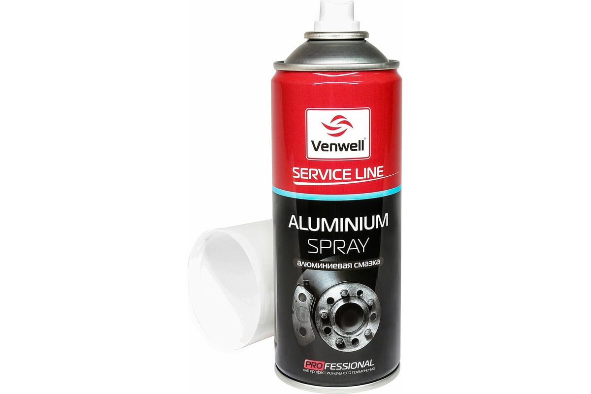 Алюминиевая смазка Venwell Aluminium Spray 400 мл VW-SL-049RU ...