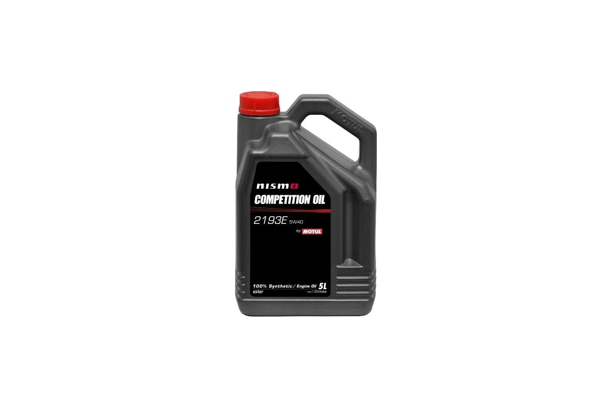 Моторное масло NISMO COMPETITION OIL 2193E 5W40 5L MOTUL 104254 ...