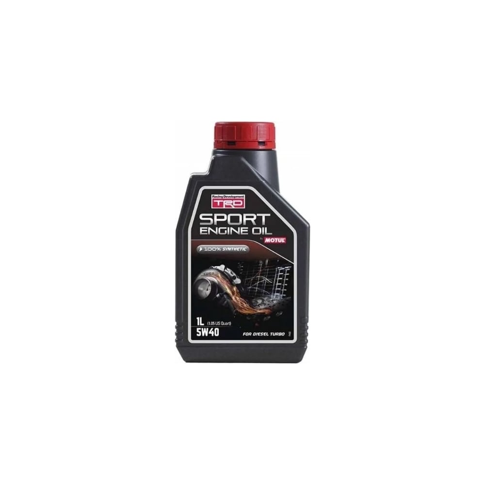 Моторное масло MOTUL TRD SPORT ENGINE OIL 5W40, DIESEL, 1 л 110942 ...