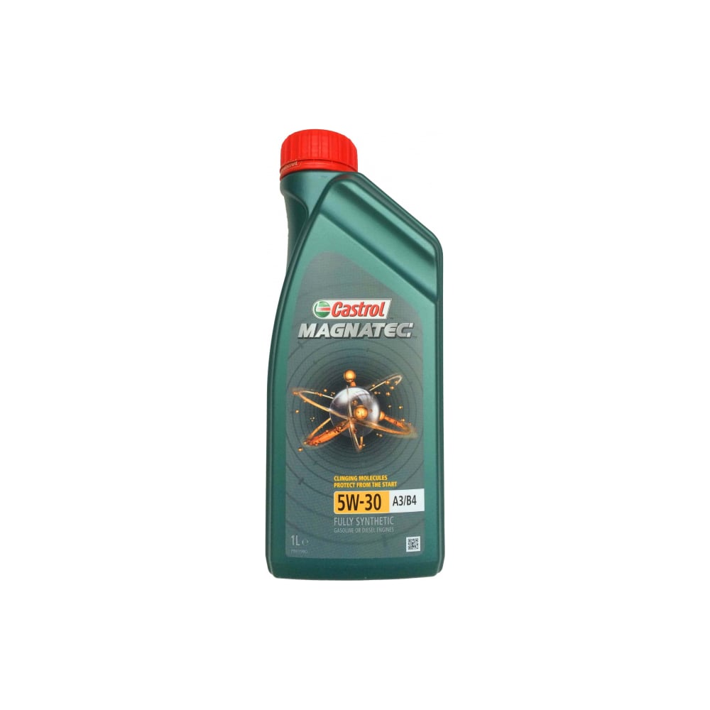Моторное масло синтетическое Magnatec 5w30 A3/B4, 1 л Castrol 156ED4 ...