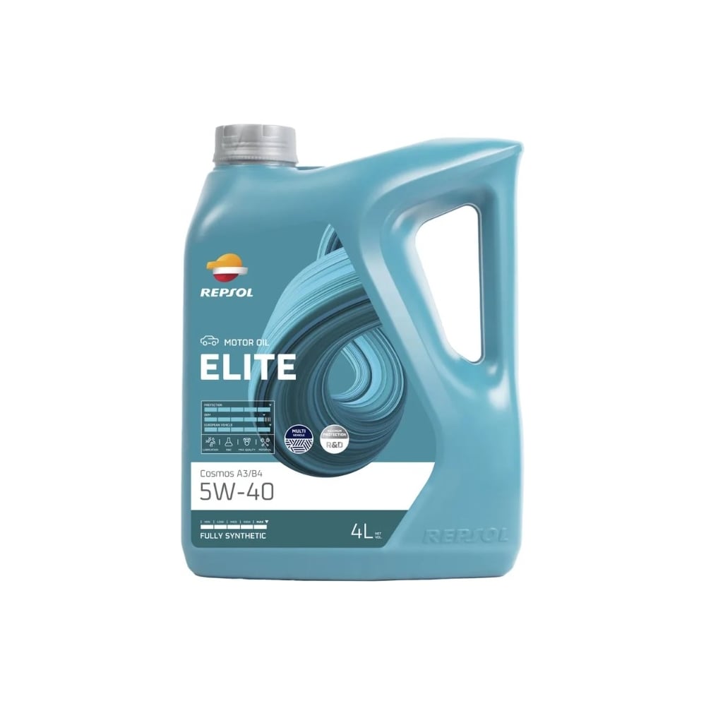 Моторное масло REPSOL elite cosmos a3/b4, 5w-40, 4 л 60235R - выгодная цена, отзывы ...