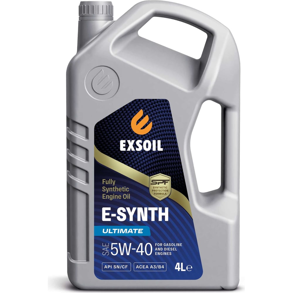 Моторное масло EXSOIL E-SYNTH Ultimate SAE 5W-40 4 л 8350-0040 ...
