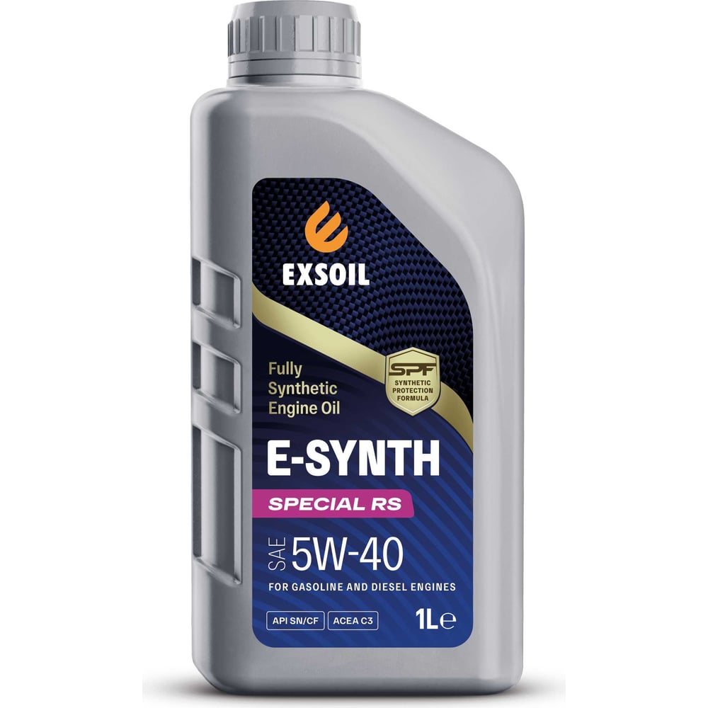 Моторное масло EXSOIL E-SYNTH Special RS SAE 5W-40 1 л 8343-0010 - выгодная цена, отзывы ...