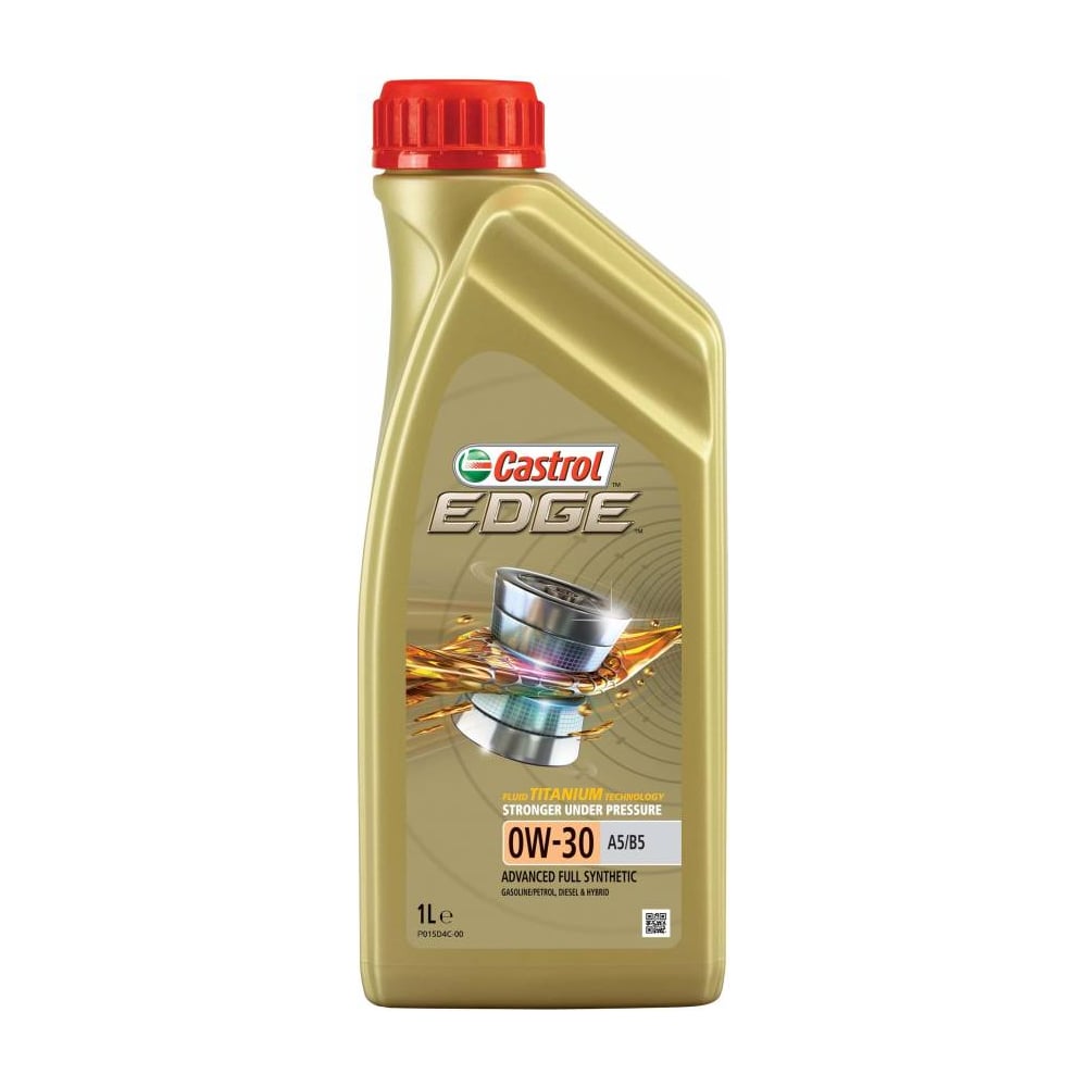 Масло моторное синтетическое EDGE Titanium FST 0w30 А5/В5 (1 л) Castrol ...