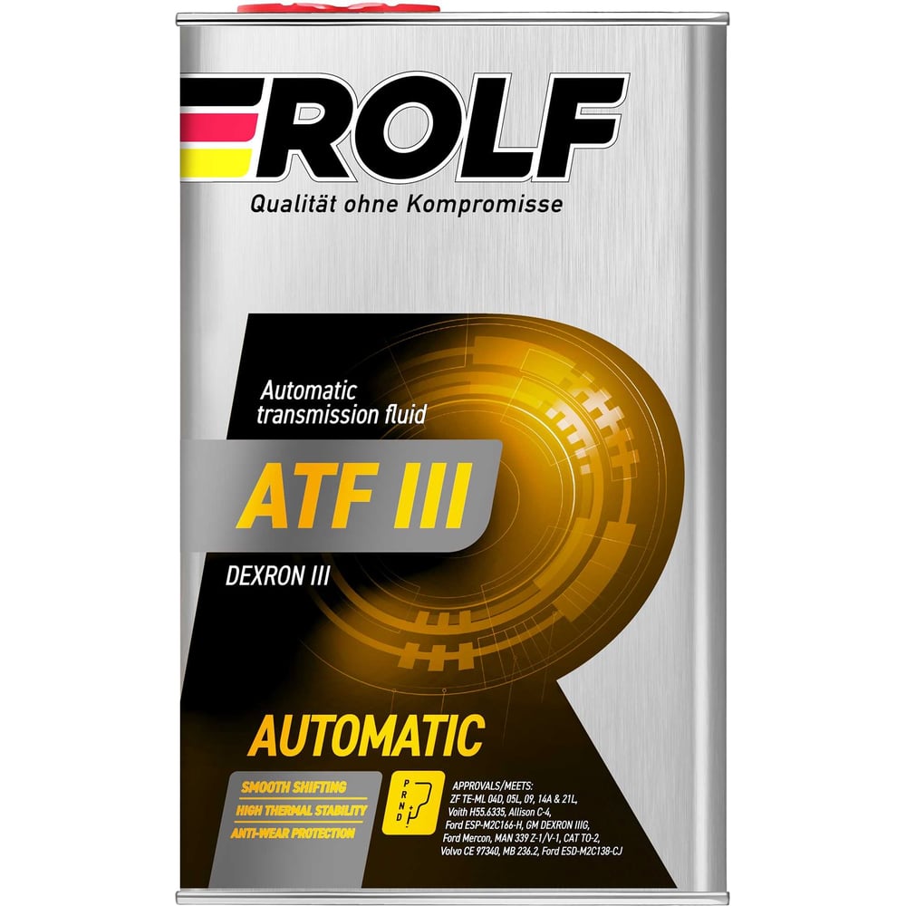 Масло Rolf ATF III 1 л 322244 - выгодная цена, отзывы, характеристики ...