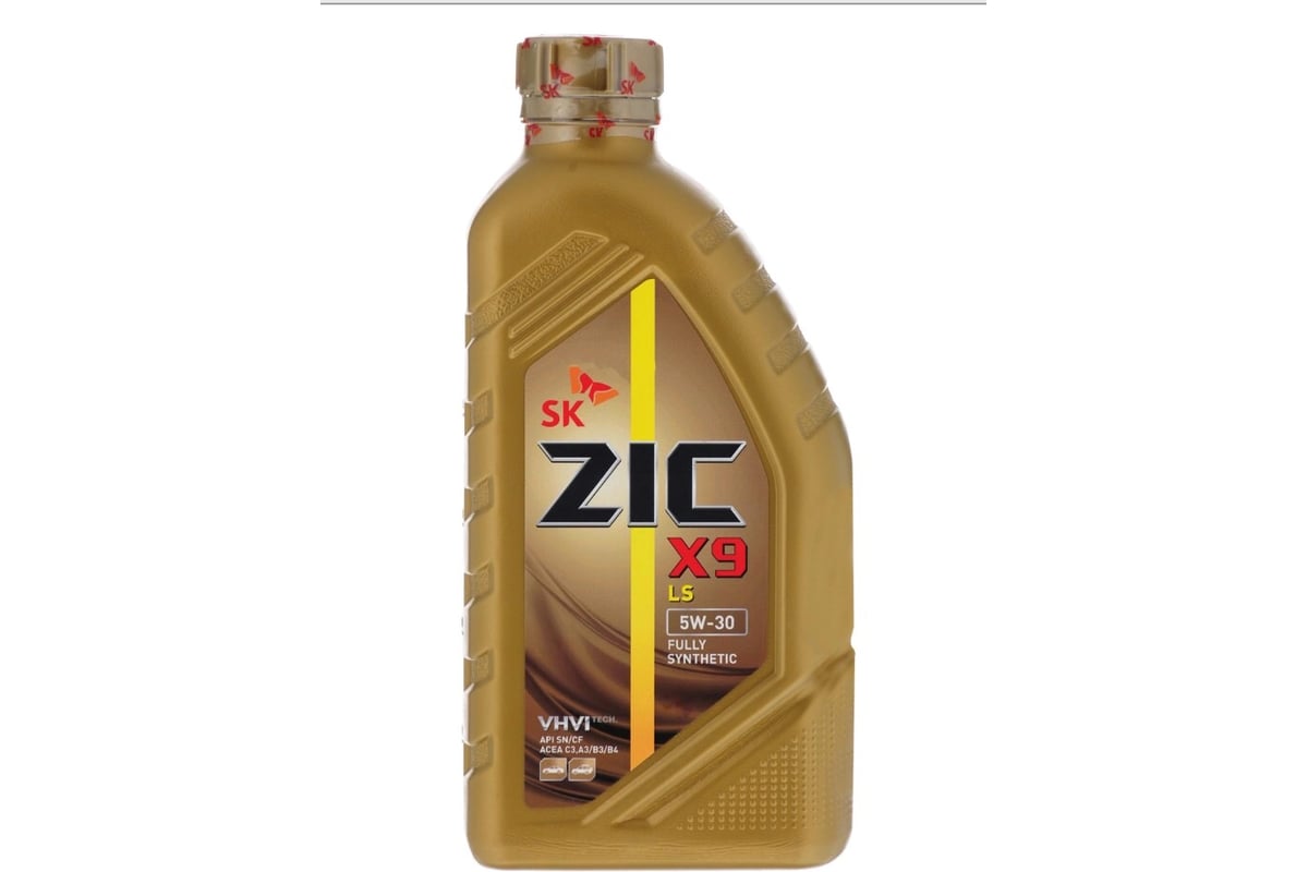 Масло (синтетическое; X9 LS; 5w30; SN/CF; 4 л) для легковых авто ZIC ...