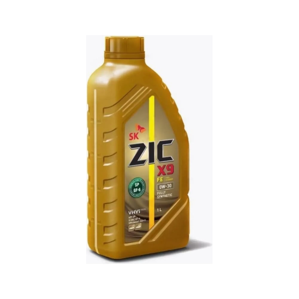 Синтетическое моторное масло zic X9 FE 0W-30, 1 л 132683 - выгодная ...