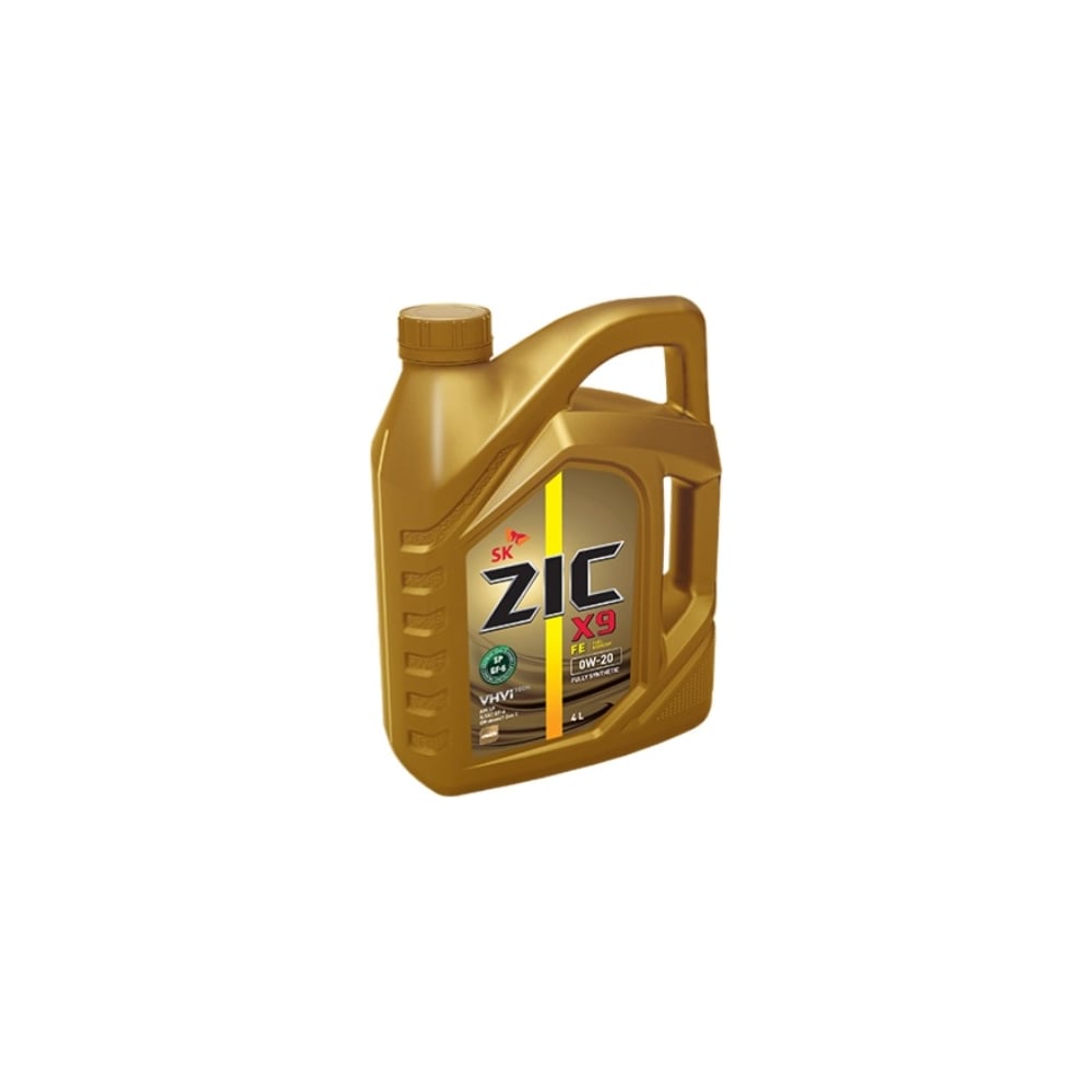 Синтетическое моторное масло zic X9 FE 0W-20 4 л 162684 - выгодная цена ...