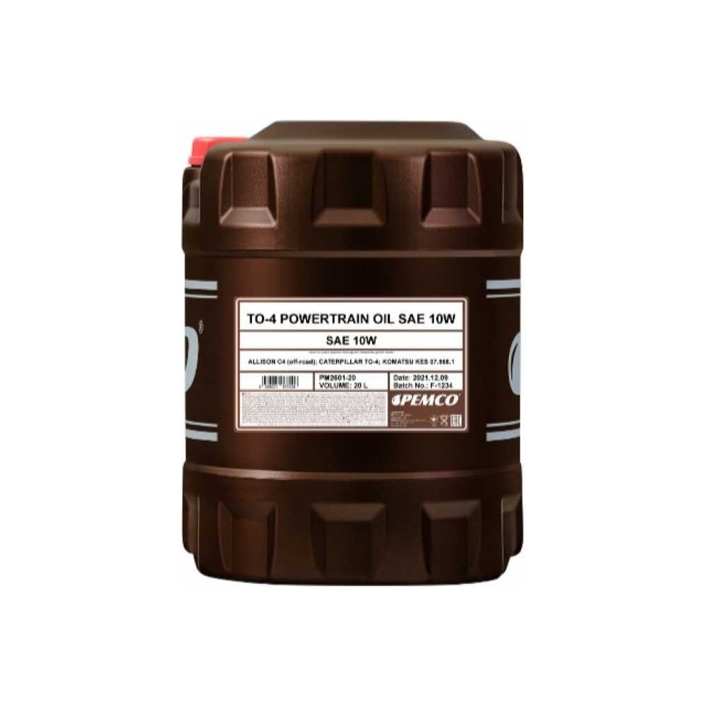 Масло PEMCO iMATIC TO-4 Powertrain Oil SAE 10W 20л PM2602-20 - выгодная ...