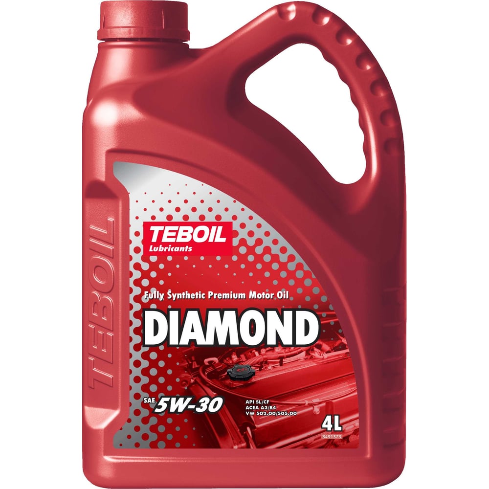 Моторное масло TEBOIL Diamond 5W-30 Канистра 4л TZK 3735210 - выгодная ...