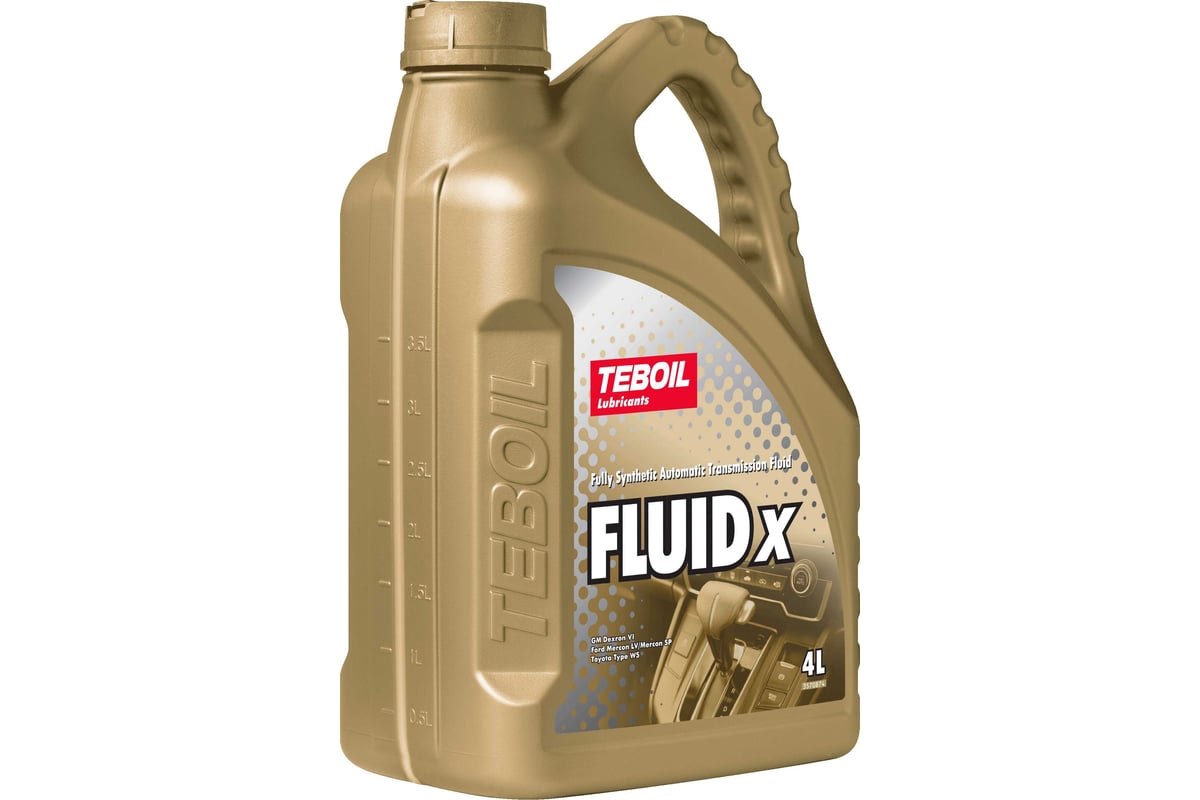 Трансмиссионное масло TEBOIL Fluid X Канистра 4л (TZK) 3566888 - выгодная цена, отзывы ...