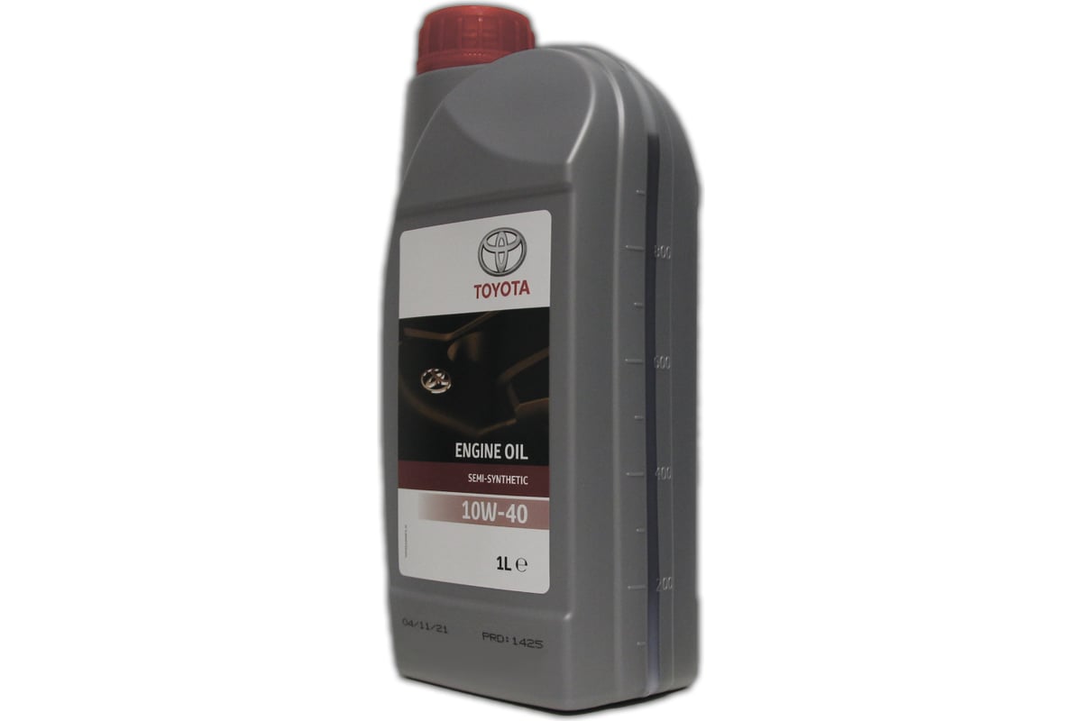 Моторное масло TOYOTA SEMI SYNTHETIC 10W40, 1 л, Бельгия 08880-80826 ...
