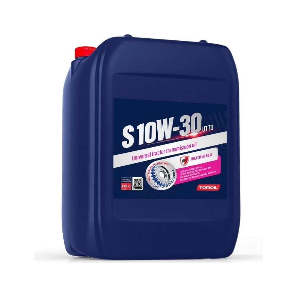 Трансмиссионное масло TOMOIL AGRITRANS S 10W-30 UTTO, канистра 20 л ...