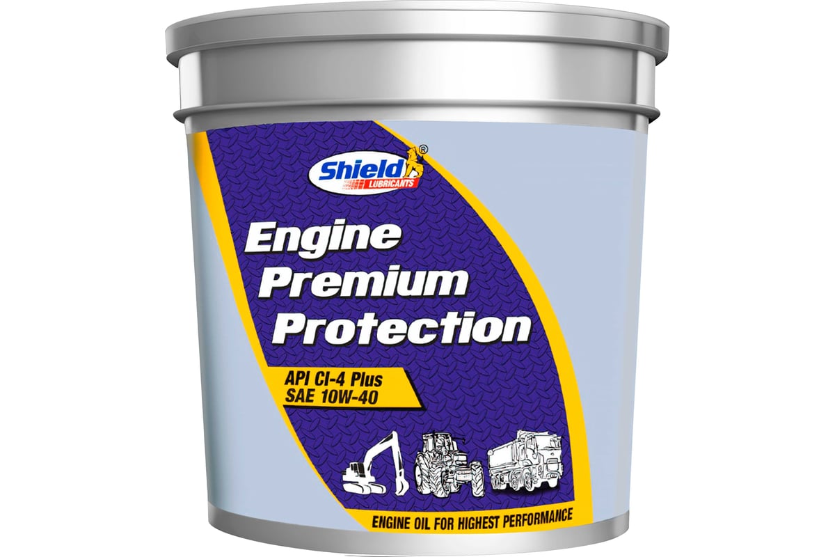 Моторное масло Shield Lubricants SHIELD ENGINE PREMIUM PROTECTION 10W ...
