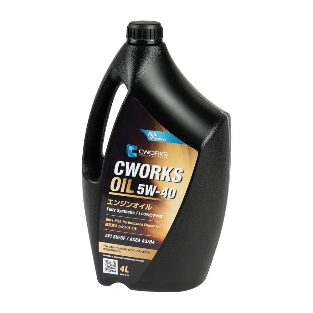 Моторное масло OIL 5W-40 A3/B4 4 л CWORKS A130R3004 - выгодная цена ...