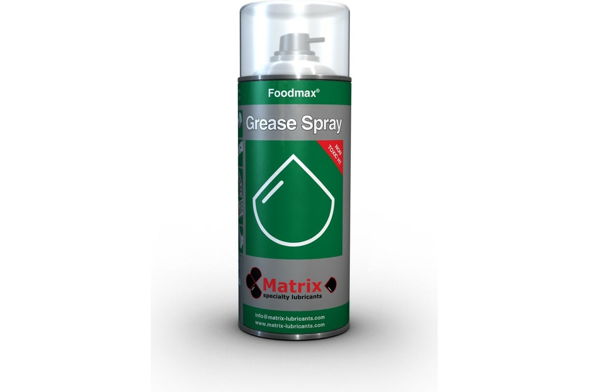 Смазка Matrix Specialty Lubricants Foodmax Grease Спрей 400мл 375054 ...