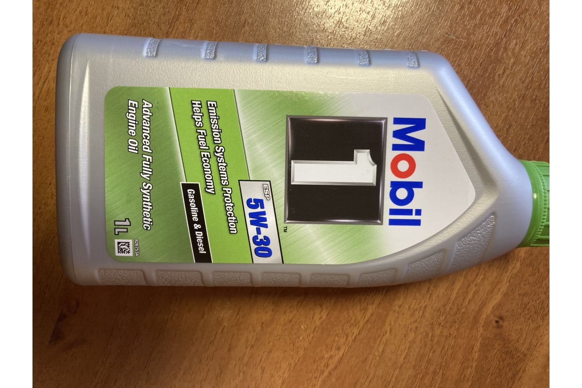 Моторное масло ExxonMobil Mobil 1 ESP 5W-30, синтетическое, 1 л ...