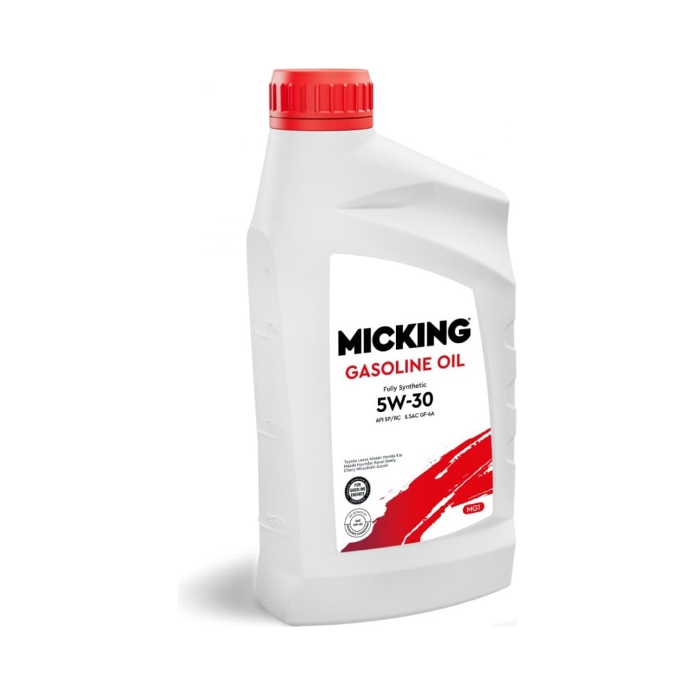 Моторное масло Micking Gasoline Oil MG1 5W-30 синтетическое API SP/RC ...