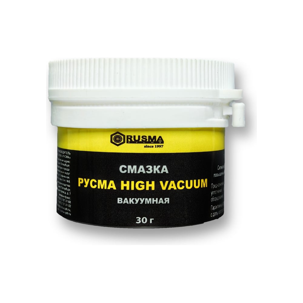 Смазка RUSMA РУСМА HIGH VACUUM (30г) 50 - выгодная цена, отзывы ...