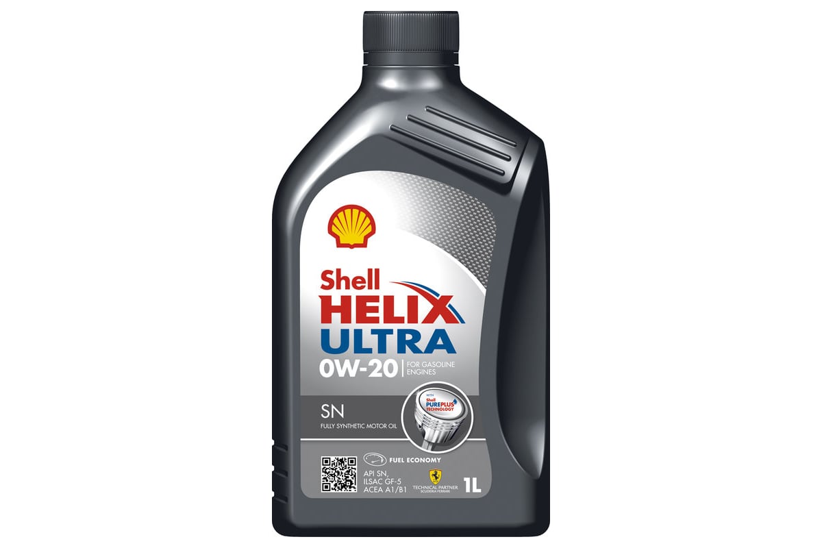 Масло Shell Helix Ultra SN PLUS, 0W-20, 1 л 550052651 - выгодная цена ...