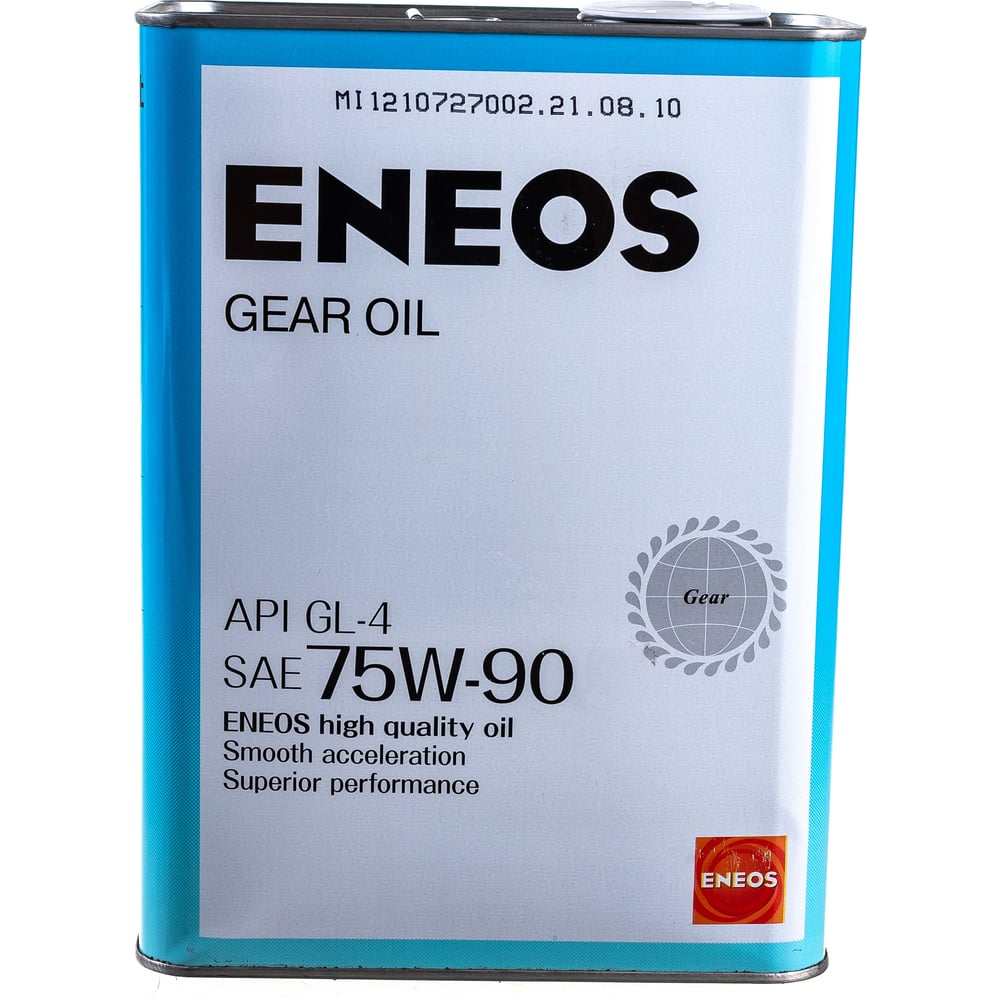 Трансмиссионное масло ENEOS GEAR GL-4, 75W90, 4 л 8809478942513 ...