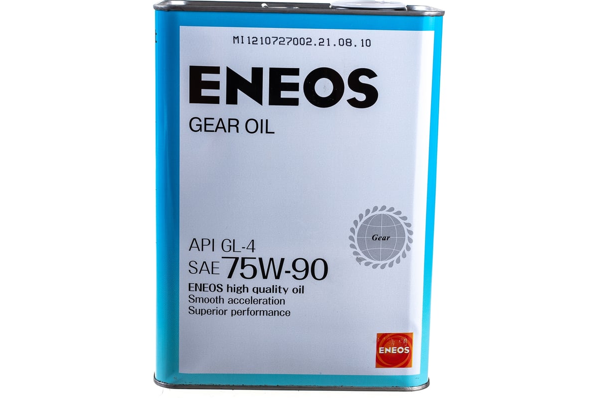 Трансмиссионное масло ENEOS GEAR GL-4, 75W90, 4 л 8809478942513 ...