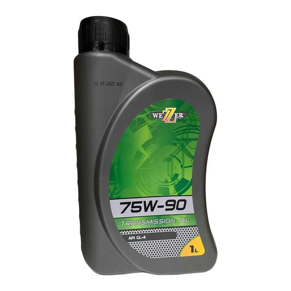 Трансмиссионное масло Wezer 75W-90 API GL-4, канистра 1л 4607007 ...