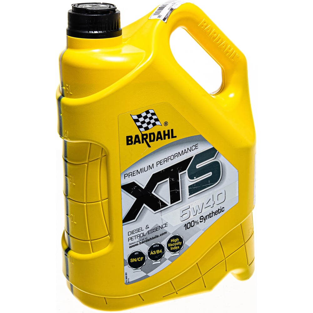 Моторное масло Bardahl XTS 5W40, синтетическое, 5 л 36893 - выгодная ...