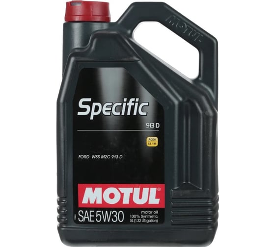 Моторное масло MOTUL SPECIFIC 913D 5W30 5 л 113205 - выгодная цена ...
