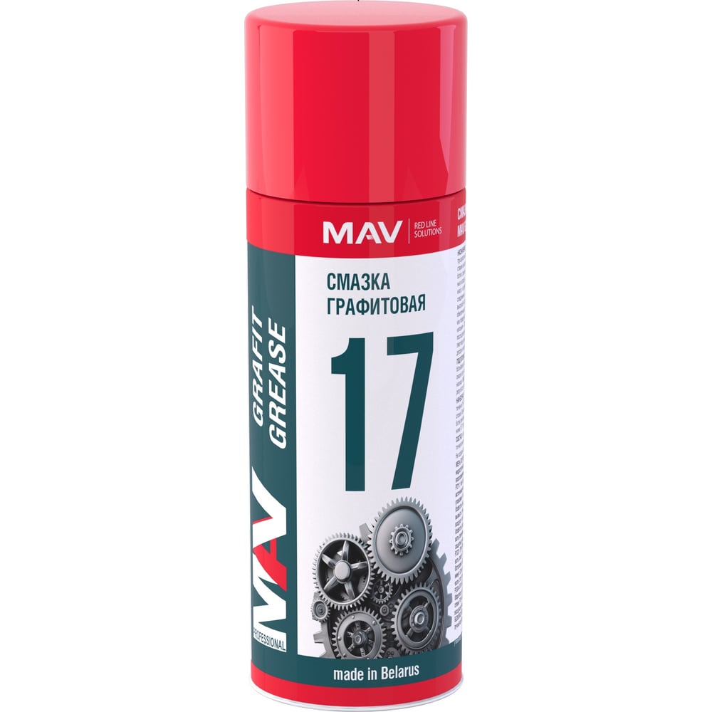 Смазка графитовая MAV graphite grease аэрозоль, 520 мл 361271 ...