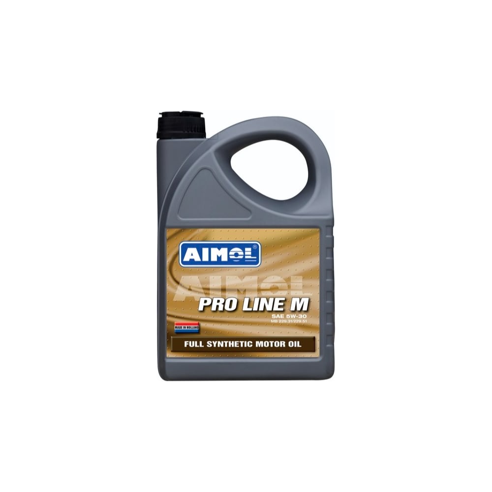 Моторное масло AIMOL Pro Line M синтетическое, 5w-30, 4 л 8717662396342 ...