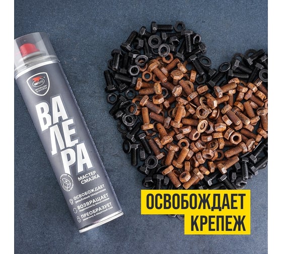 Мастер-смазка ВМПАВТО ВАЛЕРА, 650мл флакон-аэрозоль 8606 - выгодная ...