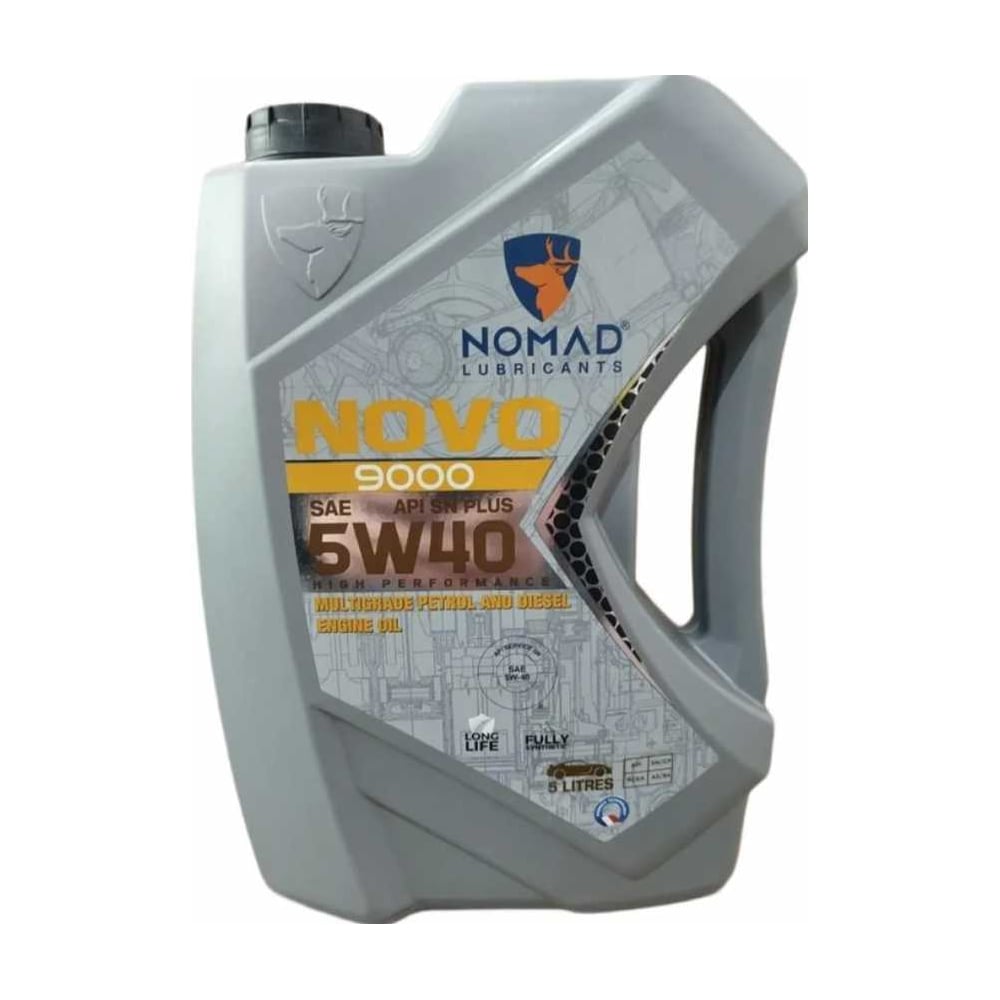 Масло моторное синтетическое для легковых а/м Nomad NOVO 9000 SAE 5W40 ...