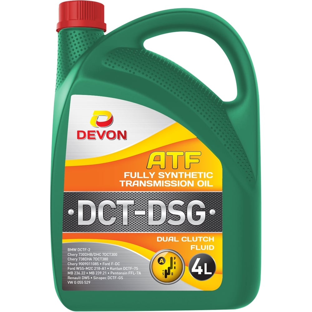 Масло DEVON DCT-DSG Fluid, канистра 4 л 338664523 - выгодная цена ...