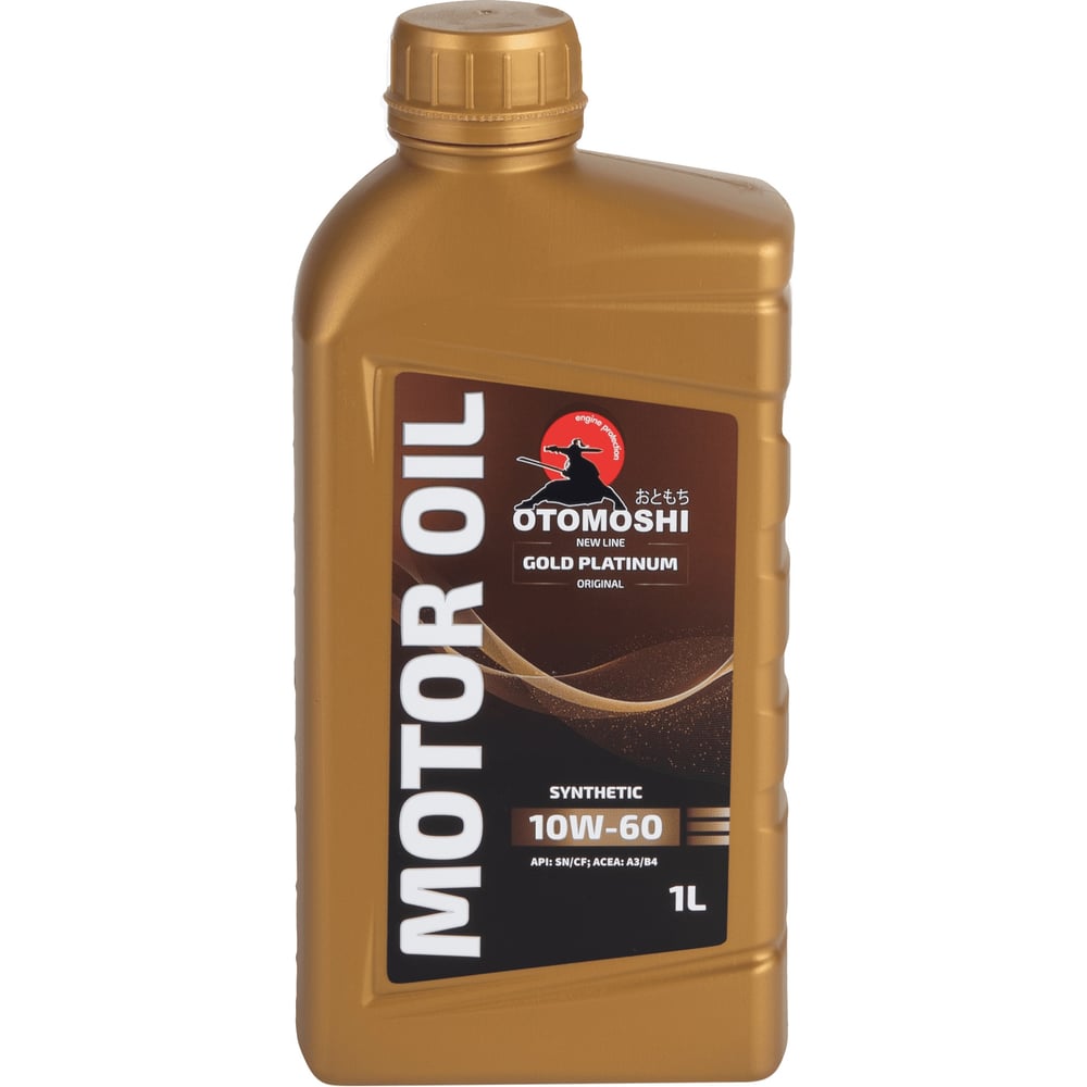 Моторное масло Otomoshi GOLD PLATINUM SN/CF 10W-60 1л MF219709 ...