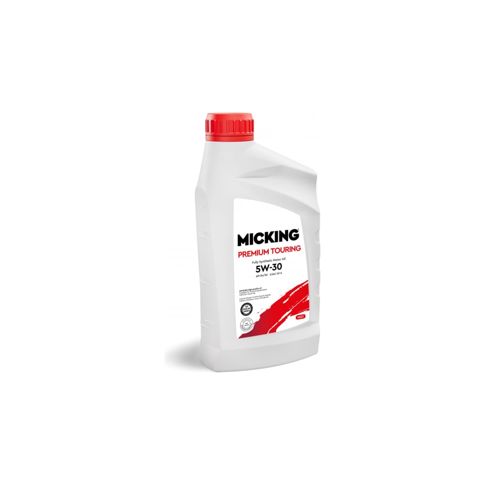Масло моторное Micking PREMIUM TOURING MG1 5W-30 SN/RC synth. 1л OIL4073 - выгодная цена, отзывы ...