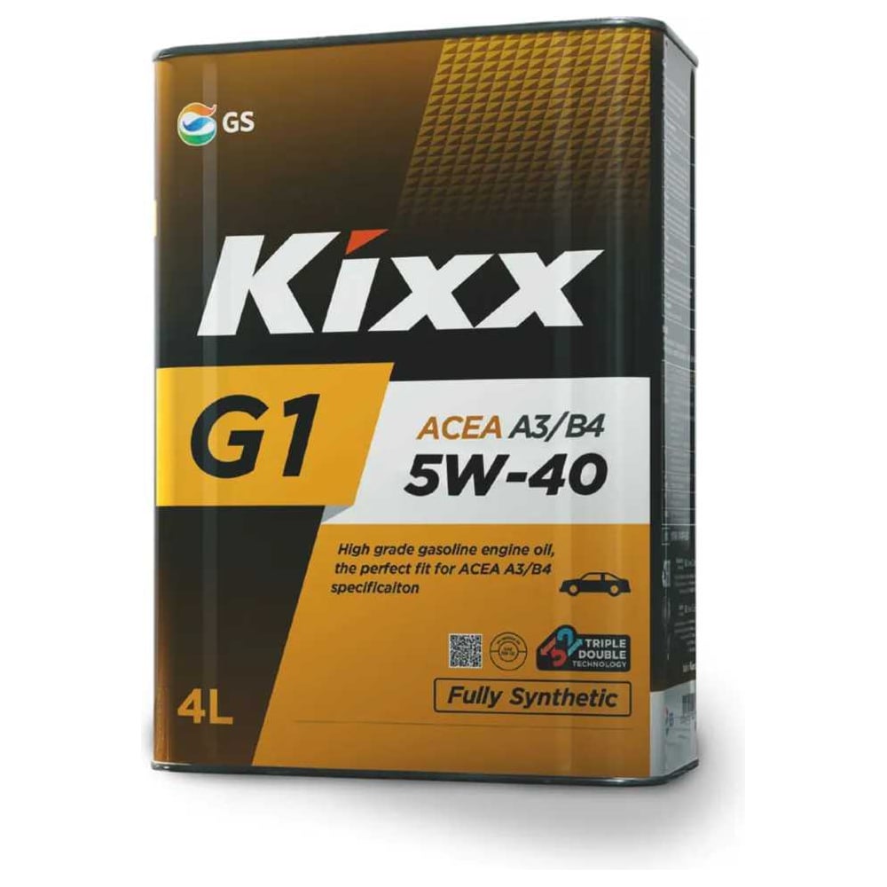 Масло моторное KIXX G1 5w-40 API SN/CF, ACEA A3/B4, 4л, синт ...