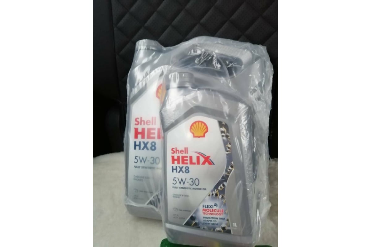 Масло Shell Helix HX8 Synthetic 5W-30, 5 л 550046364-41 - выгодная цена ...
