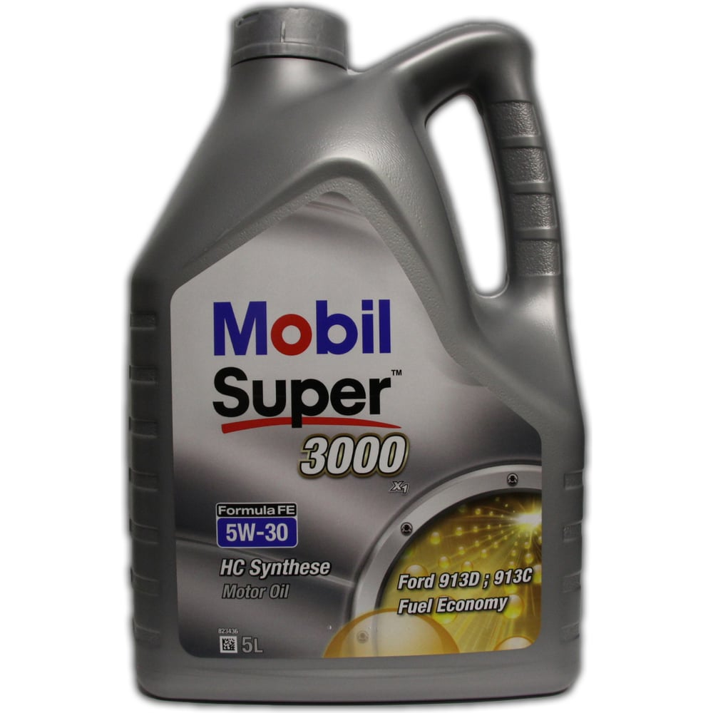 Моторное масло MOBIL SUPER 3000x1 F-FE 5W30 (5л), Франция 151525 ...