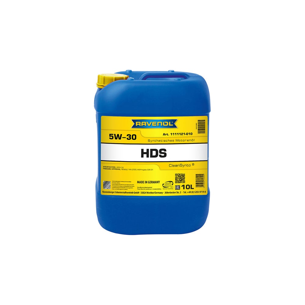 Моторное масло RAVENOL HDS Hydrocrack Diesel Specif SAE 5W-30 (10л ...