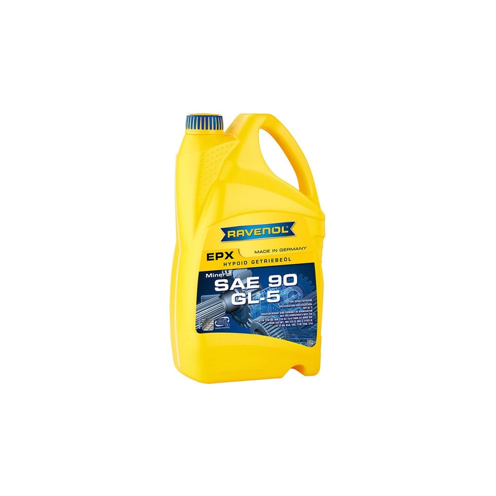 Трансмиссионное масло RAVENOL Getriebeoel EPX SAE 90 GL-5 (1л) 1223202 ...