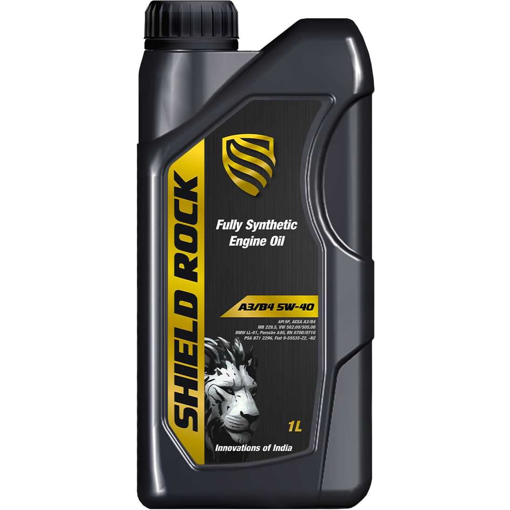 Моторное масло Shield Lubricants SHIELD ROCK A3/B4 5W-40 1 л 351186 ...