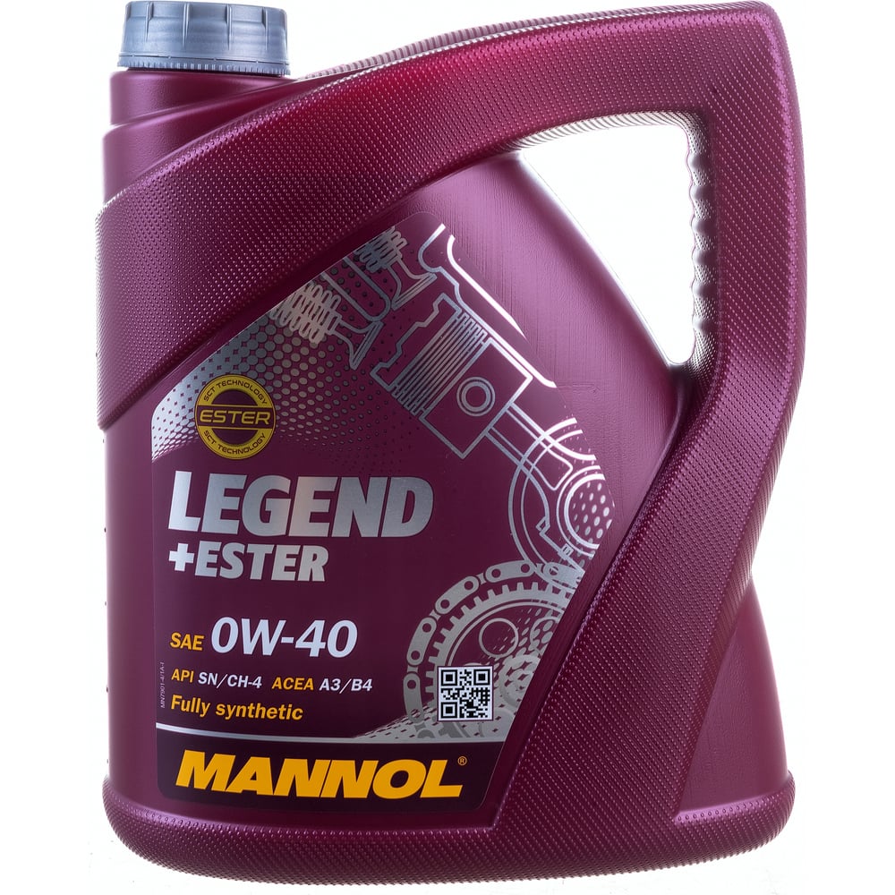 Синтетическое масло MANNOL LEGEND Ester 0W40 4 л 1001 - выгодная цена ...