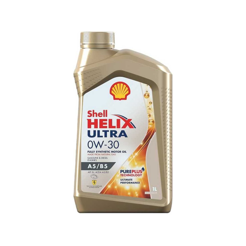 Моторное масло Shell Helix Ultra A5/B5 0W-30, канистра 1л 550046659 ...