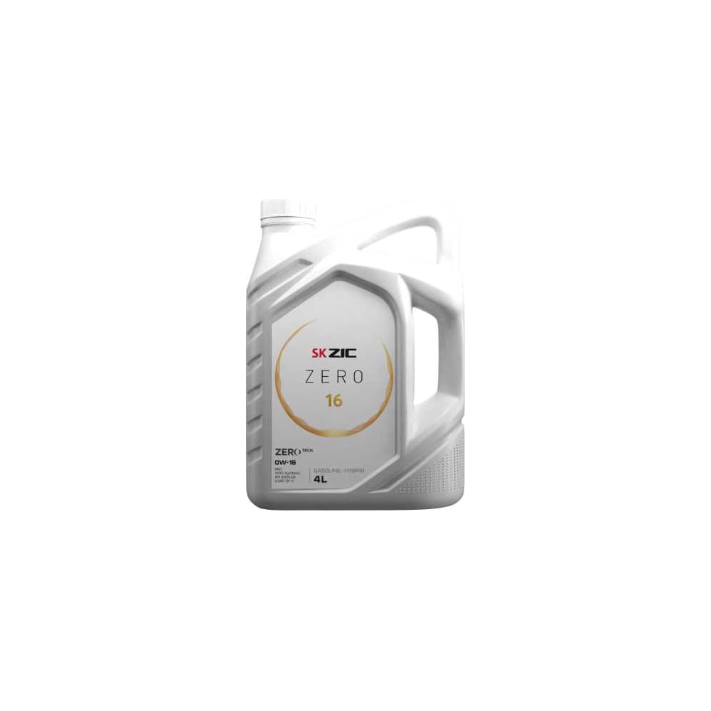 Моторное масло ZIC ZERO 0W-16, 4 л 162034 - выгодная цена, отзывы ...