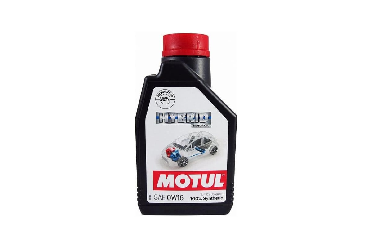 Синтетическое масло MOTUL HYBRID 0W16, 1л 107153 - выгодная цена ...