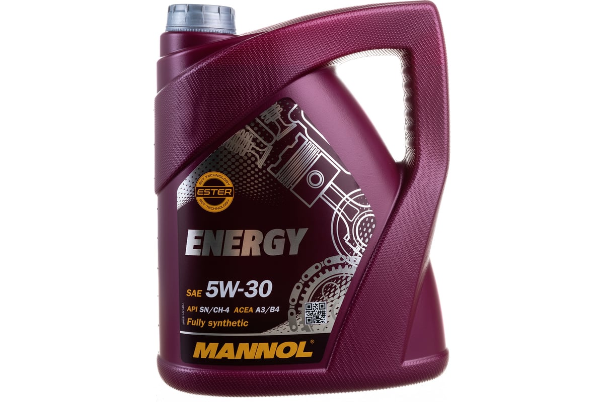 Синтетическое моторное масло MANNOL ENERGY 5W30 5 л 75115 - выгодная ...