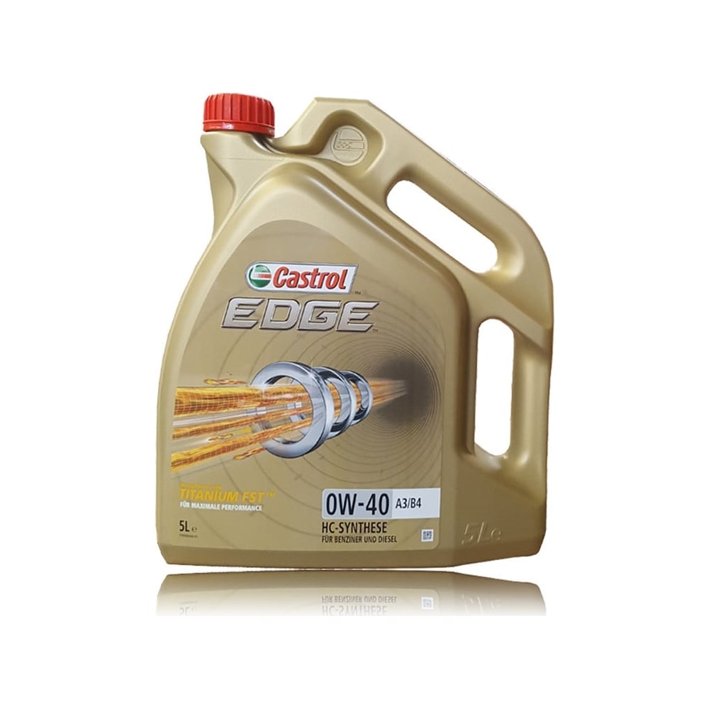 Моторное масло Castrol EDGE Titanium FST 0w40, А3/В4, 4 л 15338D ...