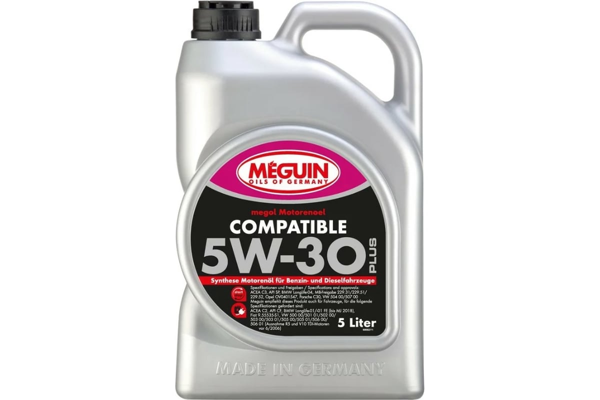Моторное масло MEGUIN Megol Motorenoel Compatible НС-синтетическое, SAE ...
